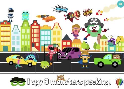I Spy Superheroes and Monsters Edition by Teacher Camille | TPT