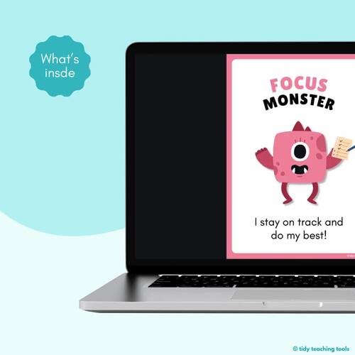 Growth Mindset Monsters Posters | Motivational Classroom Display