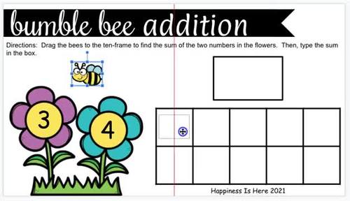 BUMBLE BEE ADDITION 0-10 by Bexleys Backpack | TPT
