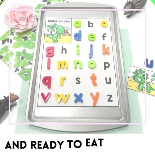 Dinosaur Letter Matching Activity - Dinosaur Alphabet Game - Dinosaur ...