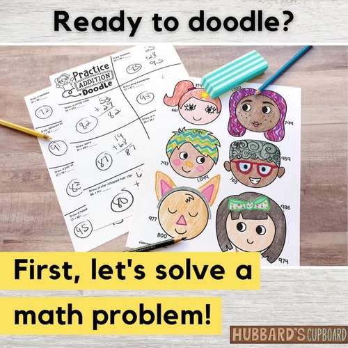 Back to School Math - 2 & 3 Digit ADDITION With & Without Regrouping ...