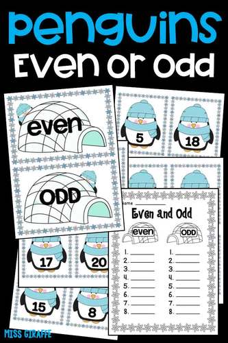 Winter Activities Math and Literacy Ultimate Bundle by Miss Giraffe