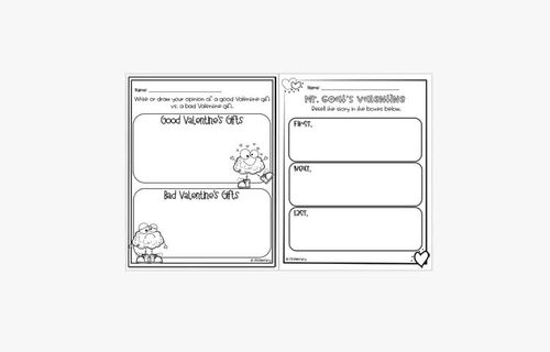 Mr. Goat's Valentine Book Companion Activities | Valentine's Day Read Aloud