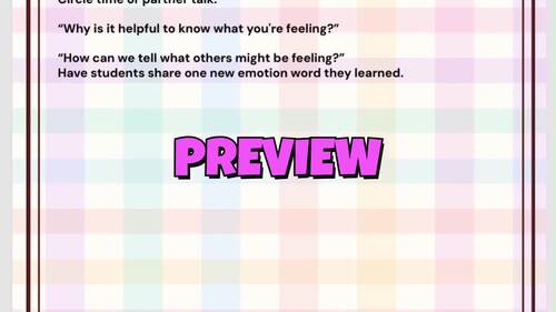 Big Feelings, Bigger Strength | SEL | Heart Print Unit 3 | Emotional ...