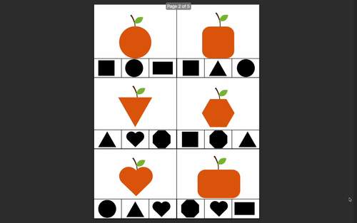 Pumpkin Shapes Morning Work Clip Cards for UTK, Preschool, Pre-K, TK ...