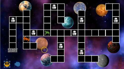 Star Wars Themed Digital Board Game by TeachPrayLoveRepeat | TPT