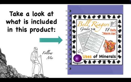 Bell Ringers- Mineral Uses- Earth Science and Geology by Midnight Star