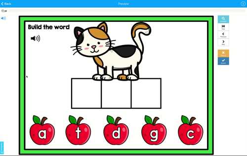 CVC Words Boom Cards | Distance Learning by Krafty In Kinder Shop