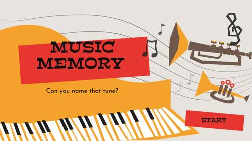 UIL Music Memory (2023-2024), Virtual Music Themed Game by Ervins Music ...