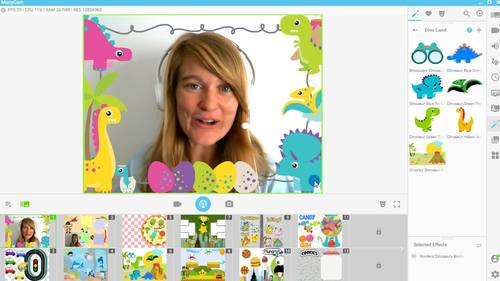 Manycam Rewards! Dinosaur Land: Teaching ESL Online with VIPKid DadaABC