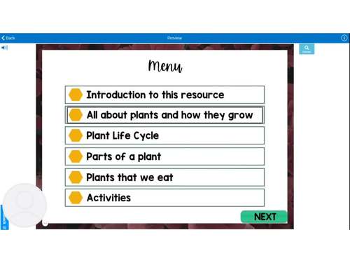 All about Plants Homeschool Unit Digital BOOM lesson Life Cycle, Parts ...