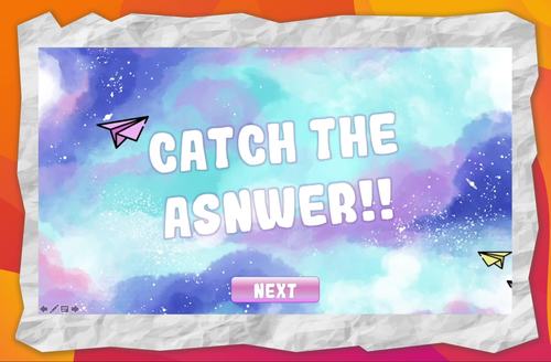 Catch the answer Game - EDITABLE GAME by Teachontherun by Raisa | TpT