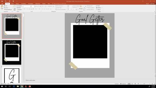 Goal Getter Bulletin Board Kit Rainbow by Ashley Milnes- Innovate with Ash