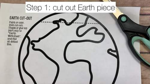 Earth Day Speech Therapy Activity Flip Book Craft for Articulation and ...