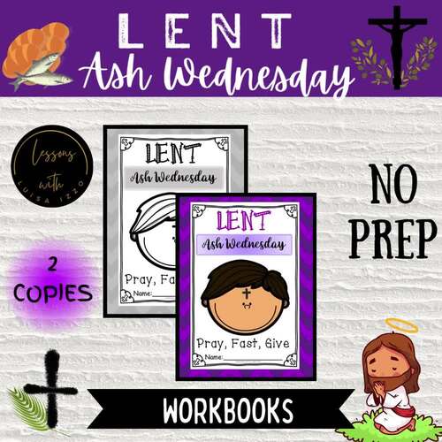 LENT BUNDLE! No-Prep Workbooks (Printable Worksheets) | TPT