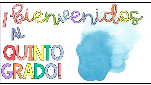 Meet the Teacher and Open House presentations - English and Spanish