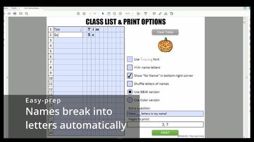 Editable Haunted House Name Craft – Halloween Activity with Name Tracing