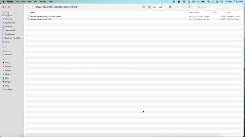 Visual Social Stories: School Behaviors Set 1 by The Autism Helper