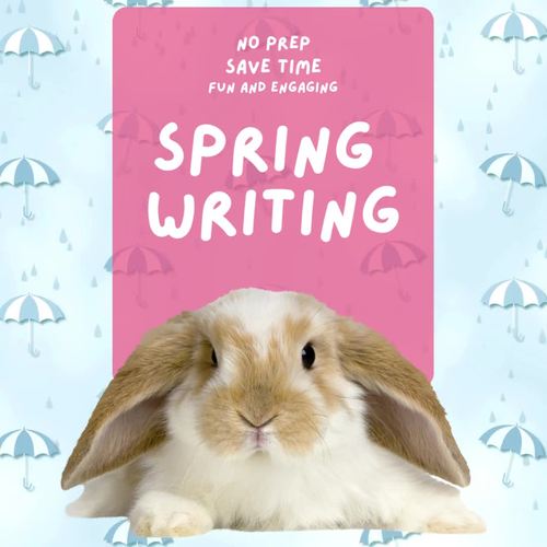 Spring Creative Writing Activity No Prep Easter Frog Jellybean Craft ...