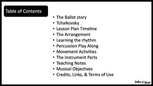 The Nutcracker Ballet Chinese Tea Dance for Orff Barred Instruments and ...