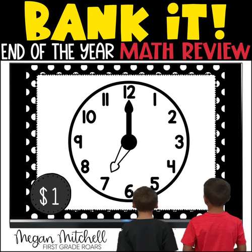 End of the Year MATH Fact Fluency Movement Break Review Bank It ...