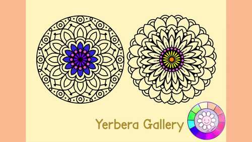 Mandala House Twenty || Coloring and Note by Coloring picture by Yerbera