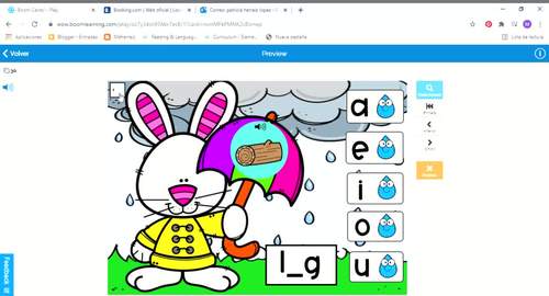 BOOM CARDS Easter: SPELLING CVC WORDS Digital Resources by Ms Herraiz