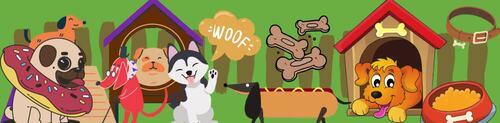 ANIMATED Dog Theme VIRTUAL BANNERS | BACK TO SCHOOL HEADERS | GOOGLE ...