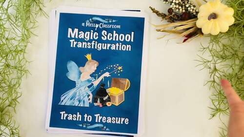 Magic School Trash Treasure Nonfiction Reading RI.2.1 Ask & Answer ...