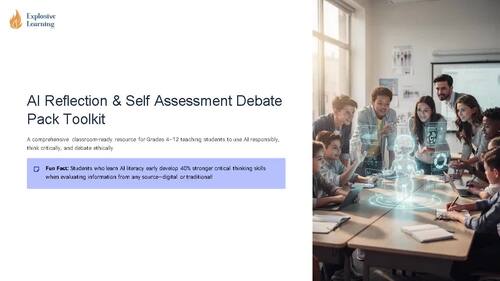 AI Reflection And Self Assessment Debate Pack Life Skills - Practical ...