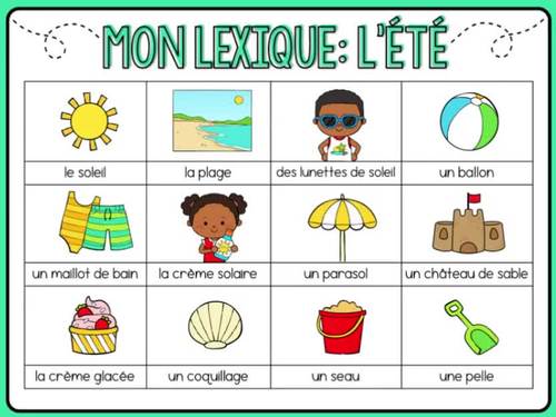 FRENCH End of Year Countdown / Summer Activities (Digital & Printable)
