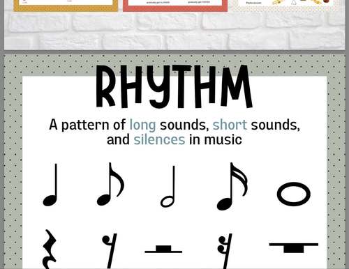 Elements of Music Posters | Spotted Music Classroom Decor | TPT