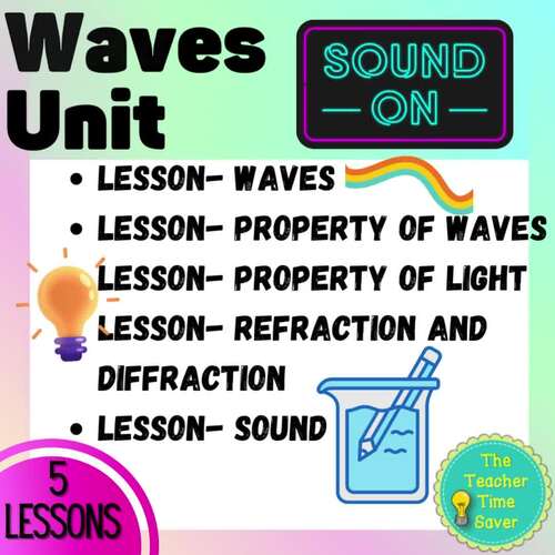 Light & Sound Waves Unit Bundle | Physical Science Notebook | TPT