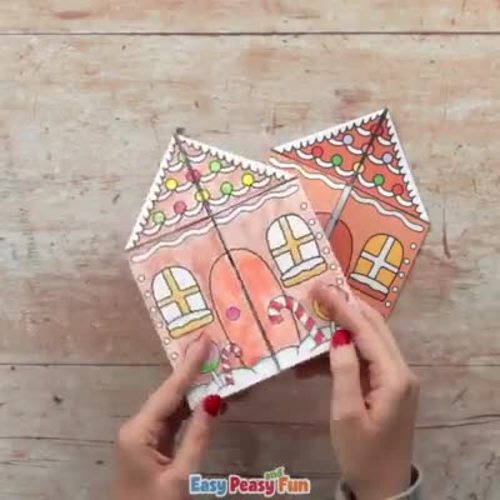 Christmas All About Me & My Family Craft Template, Paper Gingerbread ...