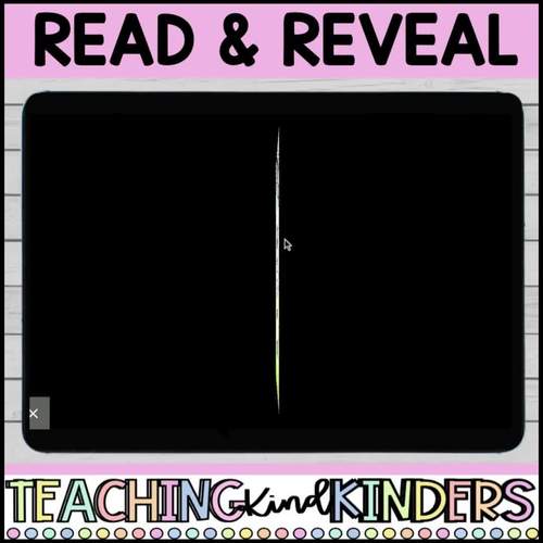 READ + REVEAL CVC WORDS KINDERGARTEN INTERACTIVE GAME GOOGLE SLIDES