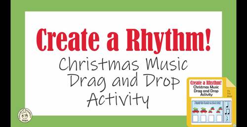 Kindergarten Christmas Music Rhythm Pattern Game | Ta Ti Ti Rest | PDF ...