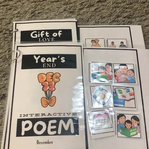 Year-Long Adapted Seasonal Reading Curriculum for SPED & Homeschool