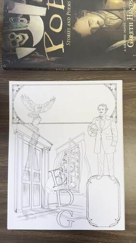 Edgar Allan Poe Poster / Project / Group Activity for Middle or High School