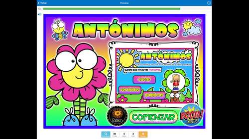 Antónimos Boom Cards by Taliko | TPT