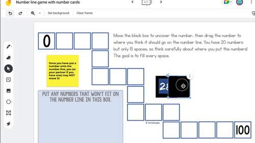 Counting to 100 and sequencing numbers within 100 game by TamiaDesigns