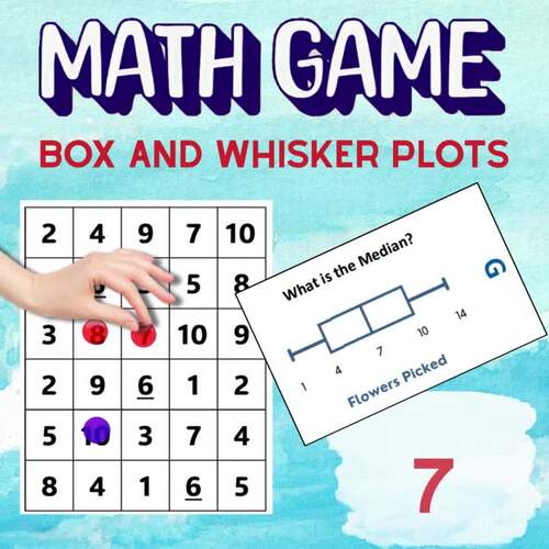 Box Plot Math Game | Box and Whisker Plot Activity | 6th–8th Grade ...
