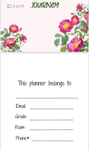 Undated Printable Teacher Planner | Undated Homeschool Planner | Lesson ...