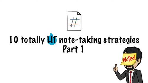 Teaching Note-taking: a playbook for secondary grades by MarginED