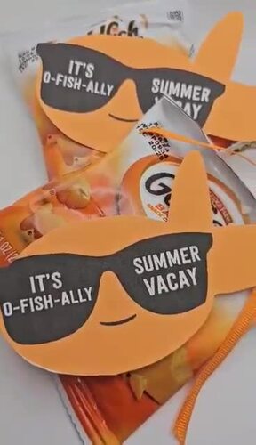 Scrunchie Hair Tie Favor Gift Tag Last Day of School Summer School Tags PDF