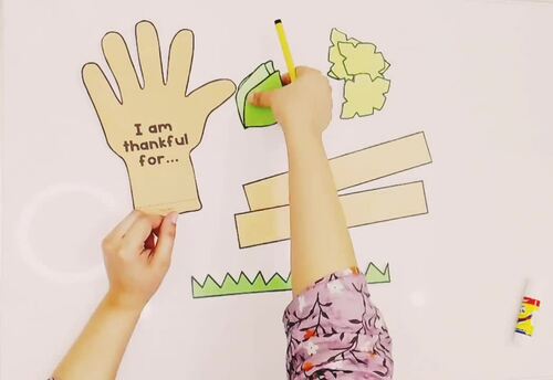 I am Thankful for Tree Thanksgiving Writing Craftivity Bulletin Board ...