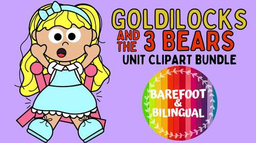 Goldilocks and the Three Bears Unit Clipart Bundle | Fairy Tale Clipart ...