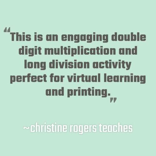 Dollar Deal Valentine Math Multiplication Long Division Make a ...