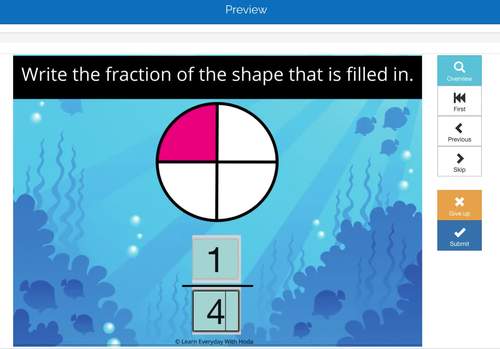 Fractions Bundle For Beginners Boom Learning Cards ™ Digital Resources