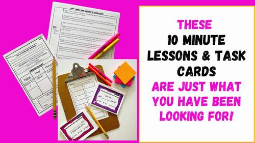 There, their, they're Homophone NO PREP Lessons with Powerpoint and Centers