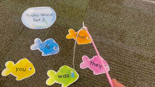 Tricky Word Fishing: Year One Sets 1-10 (Initialit aligned) by Chalk ...